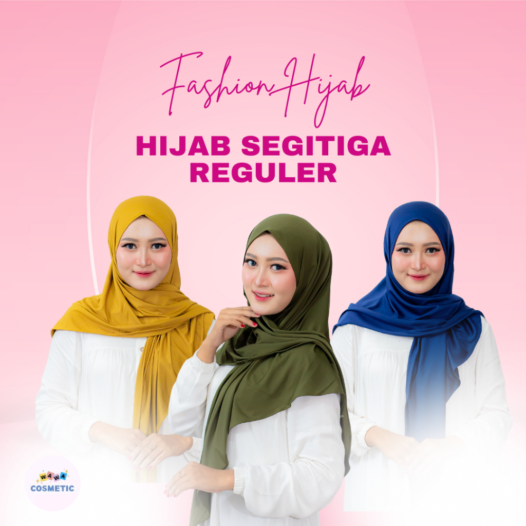 Jual WAWA - Hijab Segitiga Instan Trendy | Hijab Instant | Hijab Non Pet | Shopee Indonesia
