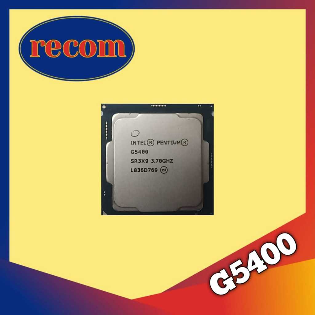 Jual processor intel pentium G5400 lga 1151 tray | Shopee Indonesia