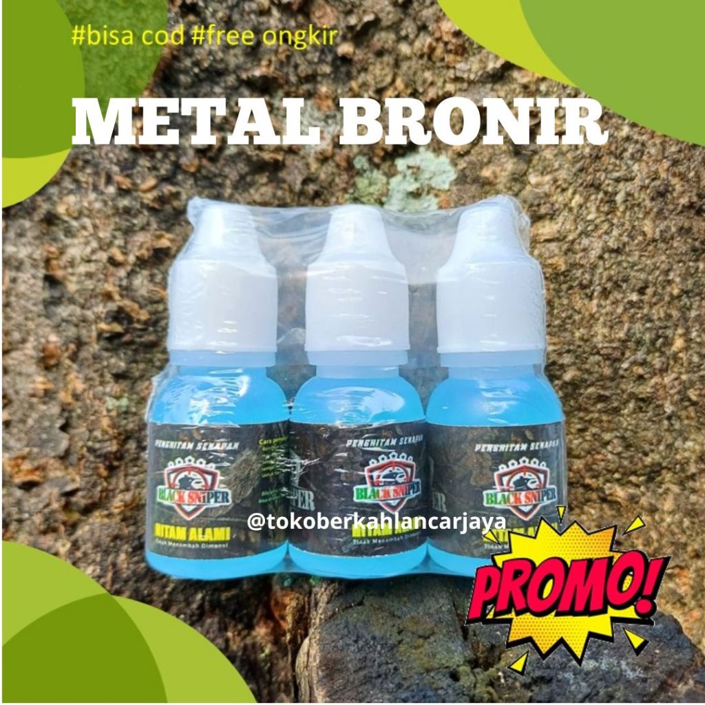 Jual BLACK SNIPER METAL BRONIR PENGHITAM PADA BESI BAJA TEMBAGA ...