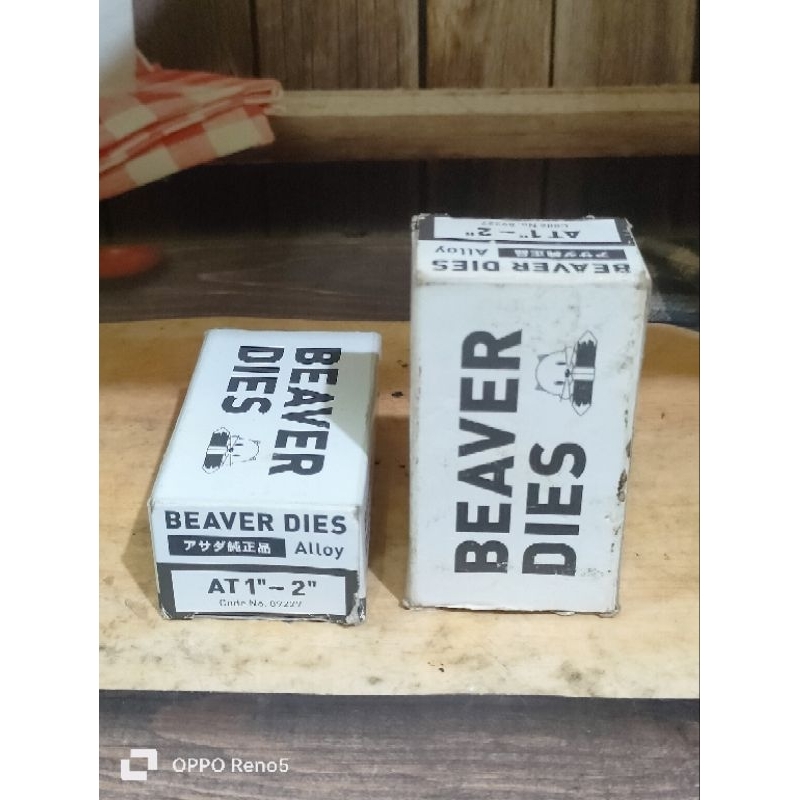 Jual BEAVER DIES Asada Genuine Alloy AT 1"-2"inch Mata Senai | Shopee ...