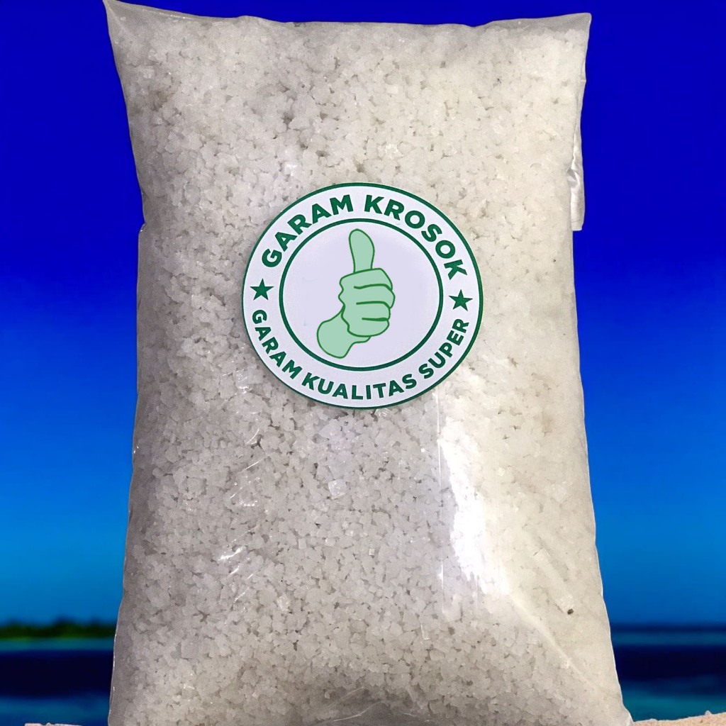 Jual Garam Krosok 100% Asli langsung dari Petani Garam Kemasan 1 KG ...