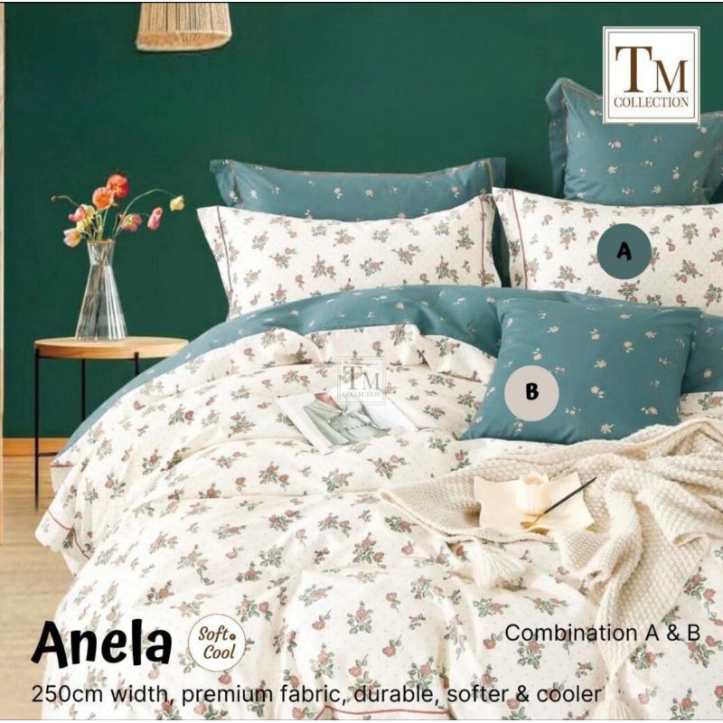 Jual Sprei Katun Lokal Premium / Sprei bunga kecil adem / Sprei Katun ...