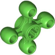 Jual Lego Bright Green Part 32072 Technic Knob Cog / Gear / Wheel with ...