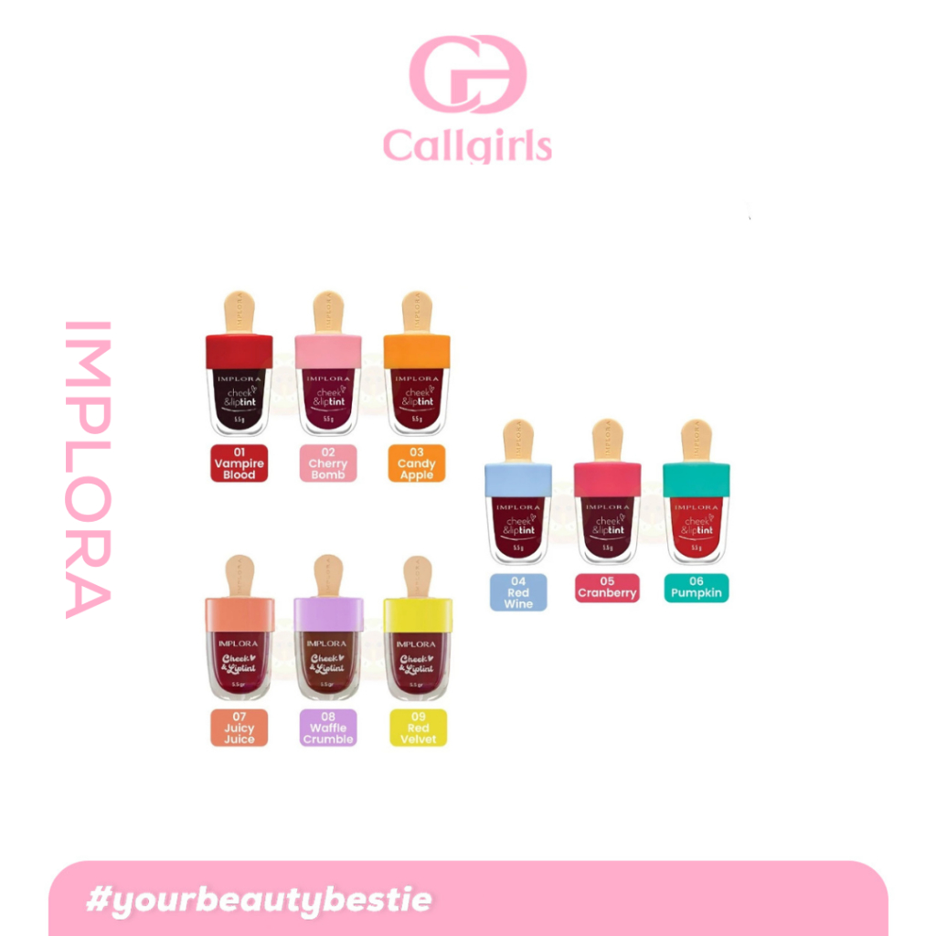 Jual IMPLORA Cheek & Lip Tint All shades | Shopee Indonesia