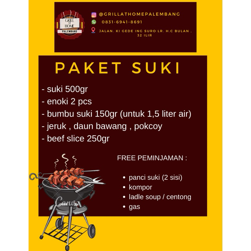 Jual PAKET SUKI (TANPA ALAT+gas ya) | Shopee Indonesia