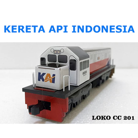 Jual Kereta API Indonesia KAI LOKO CC 201 | Shopee Indonesia