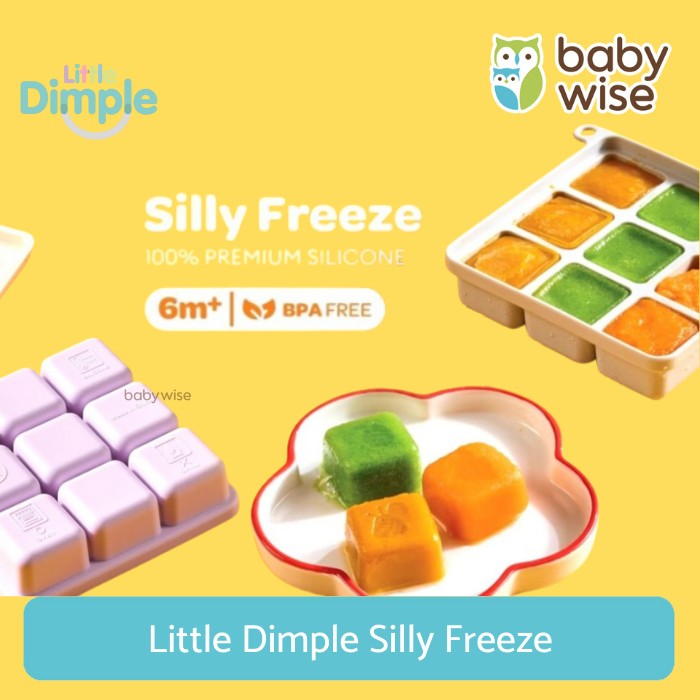 Jual Little Dimple Silly Freeze - Wadah Mpasi Bayi | Shopee Indonesia