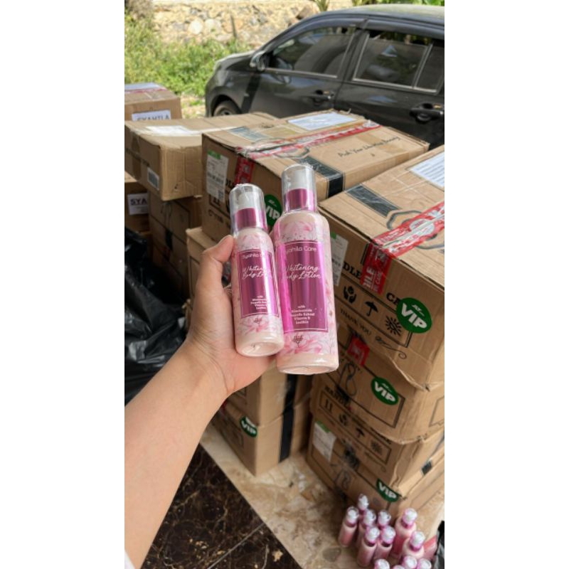Jual SYAHILA CARE WHITENING BODYLOTION 100ML dan 250ML KEMASAN BARU ...