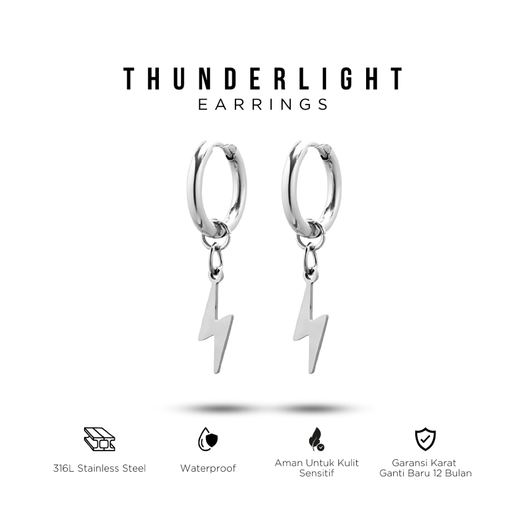 Jual PROJECT NINETYSEVEN - THUNDERLIGHT Earrings - Anting Jepit dan ...