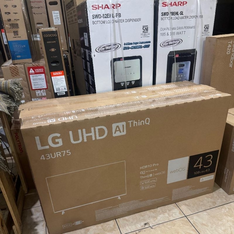 Jual LG LED SMART TV 43 inch 43UR7500 | Resolusi UHD 4K Processor Gen 6 ...