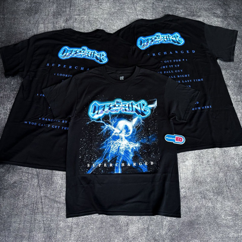 Jual KAOS BAND OFFICIAL THE OFF SPRING - SUPERCHARGED ALBUM COVER ...