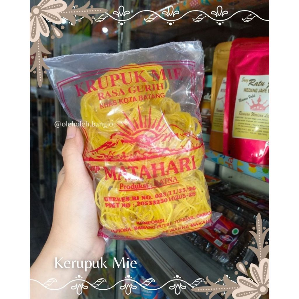 Jual Kerupuk Mie Cap Matahari 250 gram | Shopee Indonesia