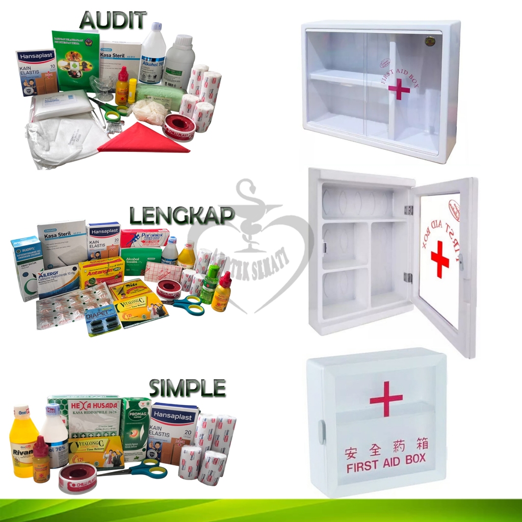 Jual Premium Kotak P3k MC-11 Lengkap Plus Isi MK-11 Penyimpan Obat ...