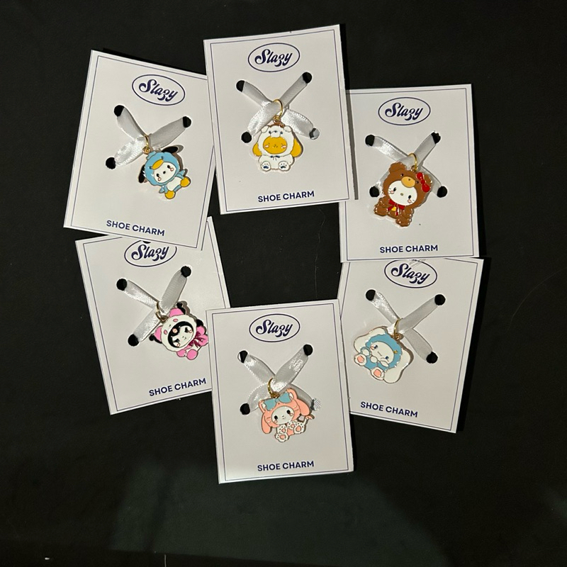 Jual SLAZY Shoe Charm | Sanrio Series | Kuromi | Hello Kitty | My ...