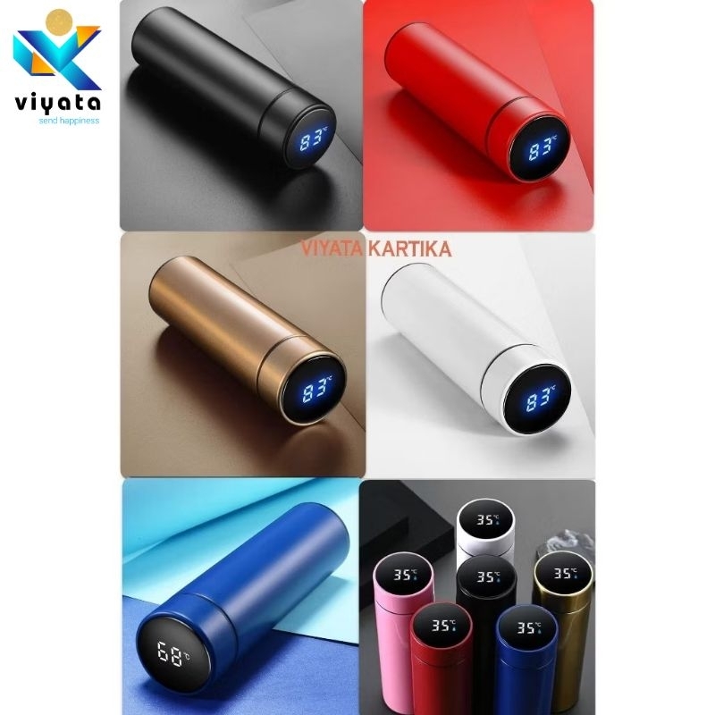 Jual termos suhu termos led display temperatur tumbler led stainless ...