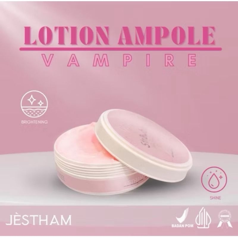 Jual Jestham Body Lotion Ampole Vampire | Shopee Indonesia