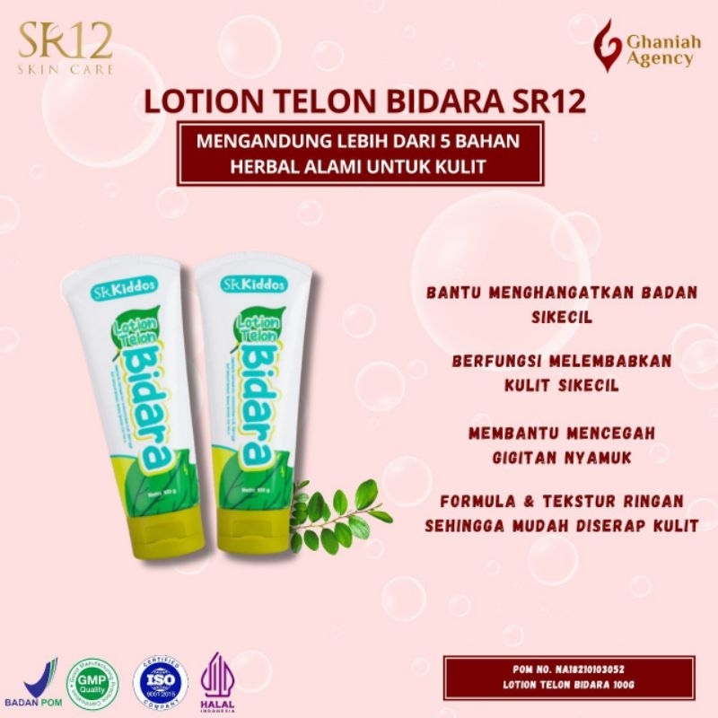 Jual Lotion Telon Daun Bidara SR12 Skincare Anak - Minyak Telon Anti ...