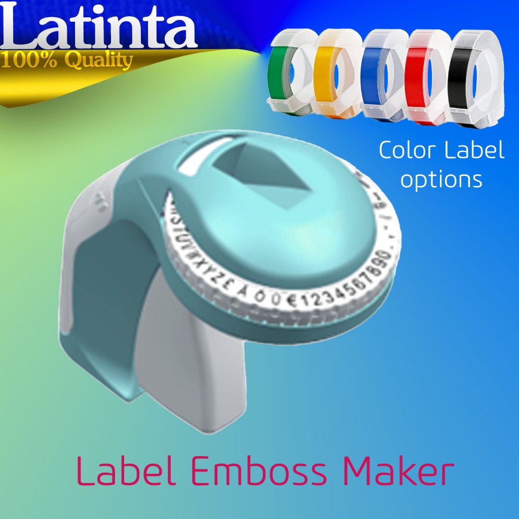 Jual Pencetak Label Dymo / Cidy / Motex Label maker embossing machine ...