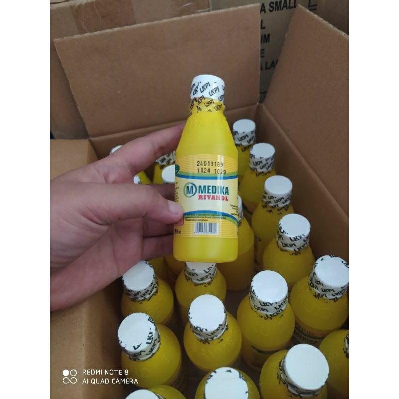 Jual [COD] - RIVANOL PER BOX ISI 24 BOTOL / RIVANOL 100ML | Shopee ...