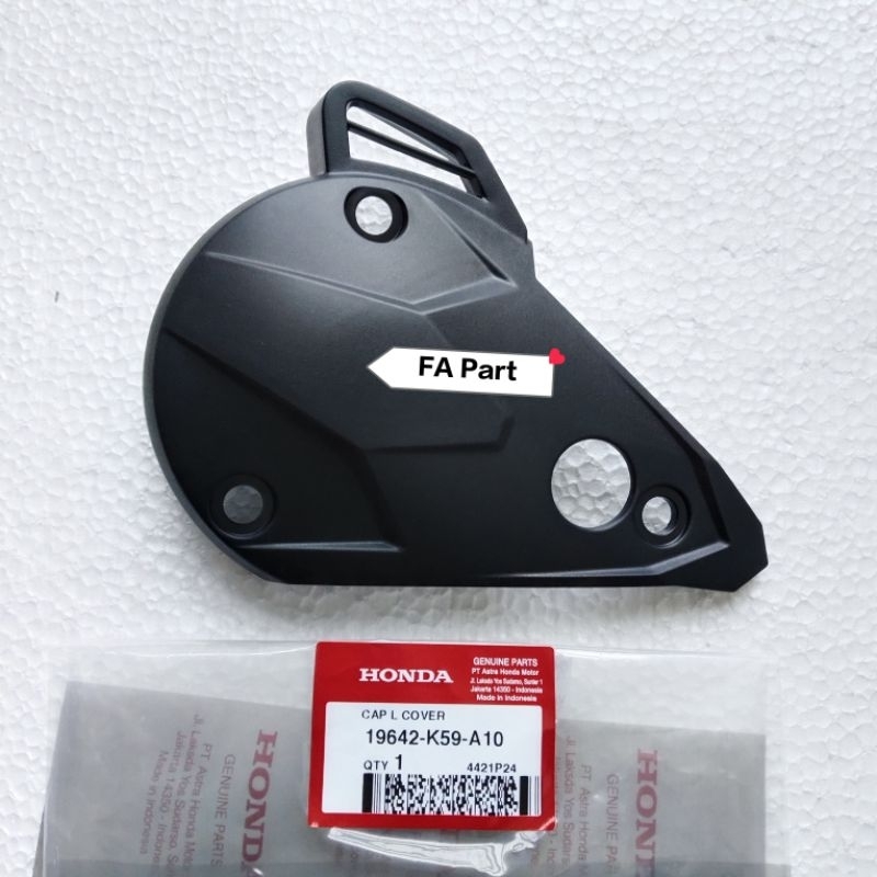 Jual 19642-K59-A10 Cap L / Cover Tutup CVT VARIO 125/150 LED (2015-2017 ...