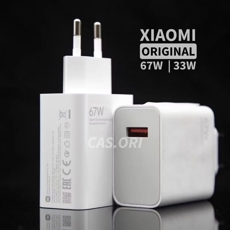 Jual CHARGER XIAOMI 67 WATT, CHARGER XIAOMI 33 WATT ORIGINAL 100% ...