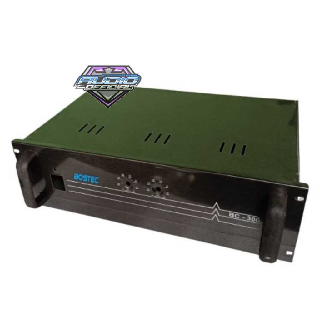 Jual Box Power Amplifier 2 Potensio BOSTEC BC-300 / Box Ampli BC 300 Muat Trafo 10Amper | Shopee ...