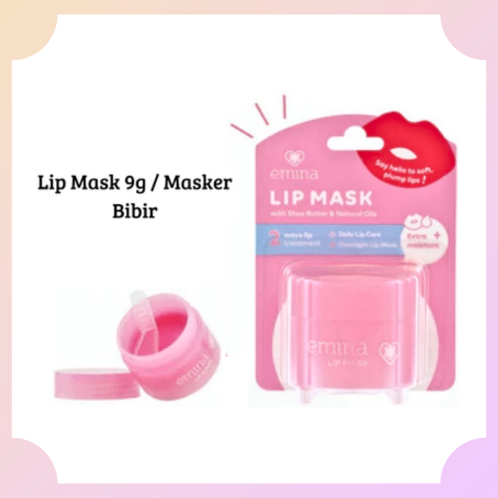 Jual Emina Lip Mask 9g | Masker Bibir | Shopee Indonesia