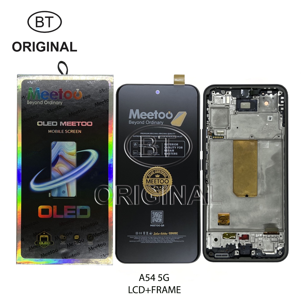 Jual LCD SAMSUNG A54 5G A546 +FRAME FINGERPRINT ON - OLED MEETOO ...