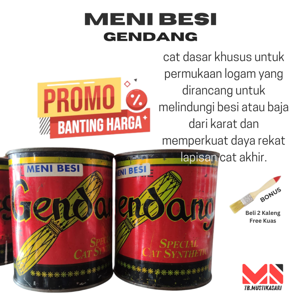 Jual Cat Dasar Meni Besi Anti Karat Special Syntetic 1Kg | Shopee Indonesia