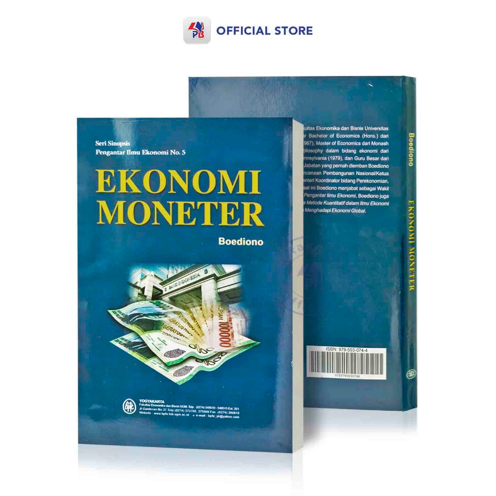 Jual Buku Sinopsis PIE No. 5 - Ekonomi Moneter - Boediono / BPFE / BPFE - BPFE | Shopee Indonesia