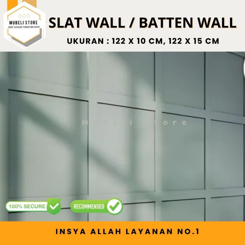 Jual Mubeli Store - Slat Wall Batten Wall Wall Panel List Stiker ...