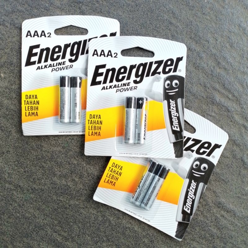 Jual Baterai Energizer Power AA [ A2 ] & AAA [ A3 ] ( Set ) [ Original ] | Shopee Indonesia