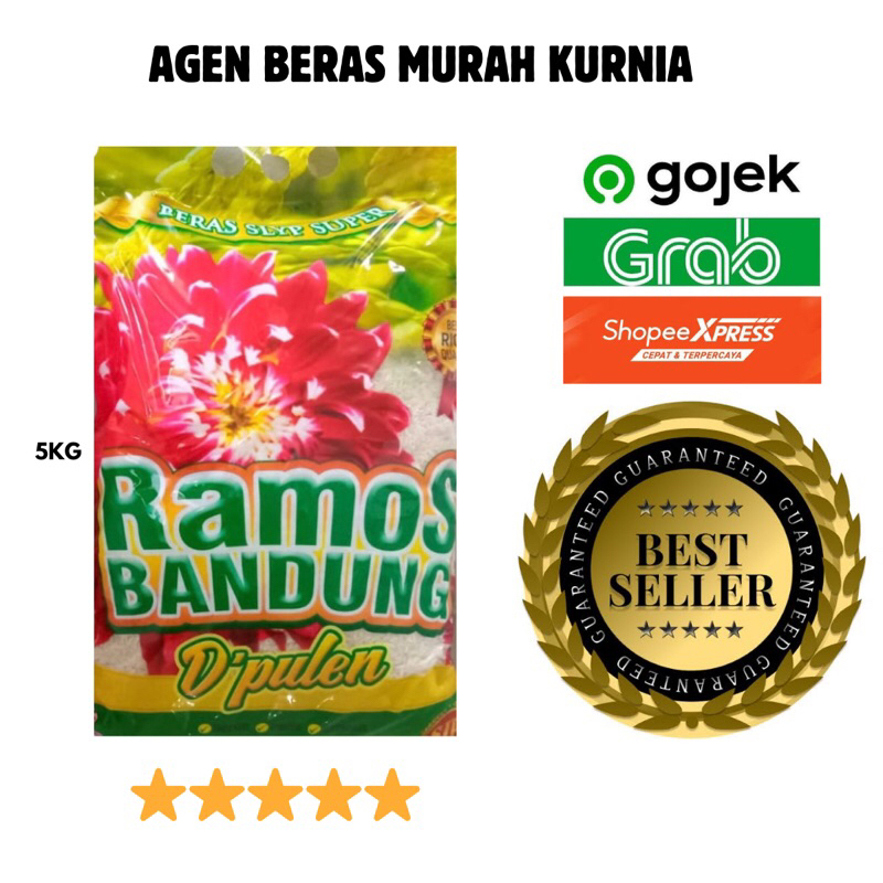 Jual Beras RAMOS BANDUNG 5kg | Shopee Indonesia