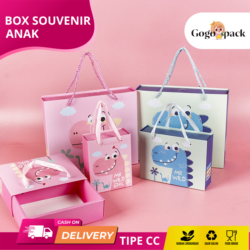 Jual Kotak Souvenir /Kotak Souvenir Anak Ulang Tahun /Goodie Bag ...