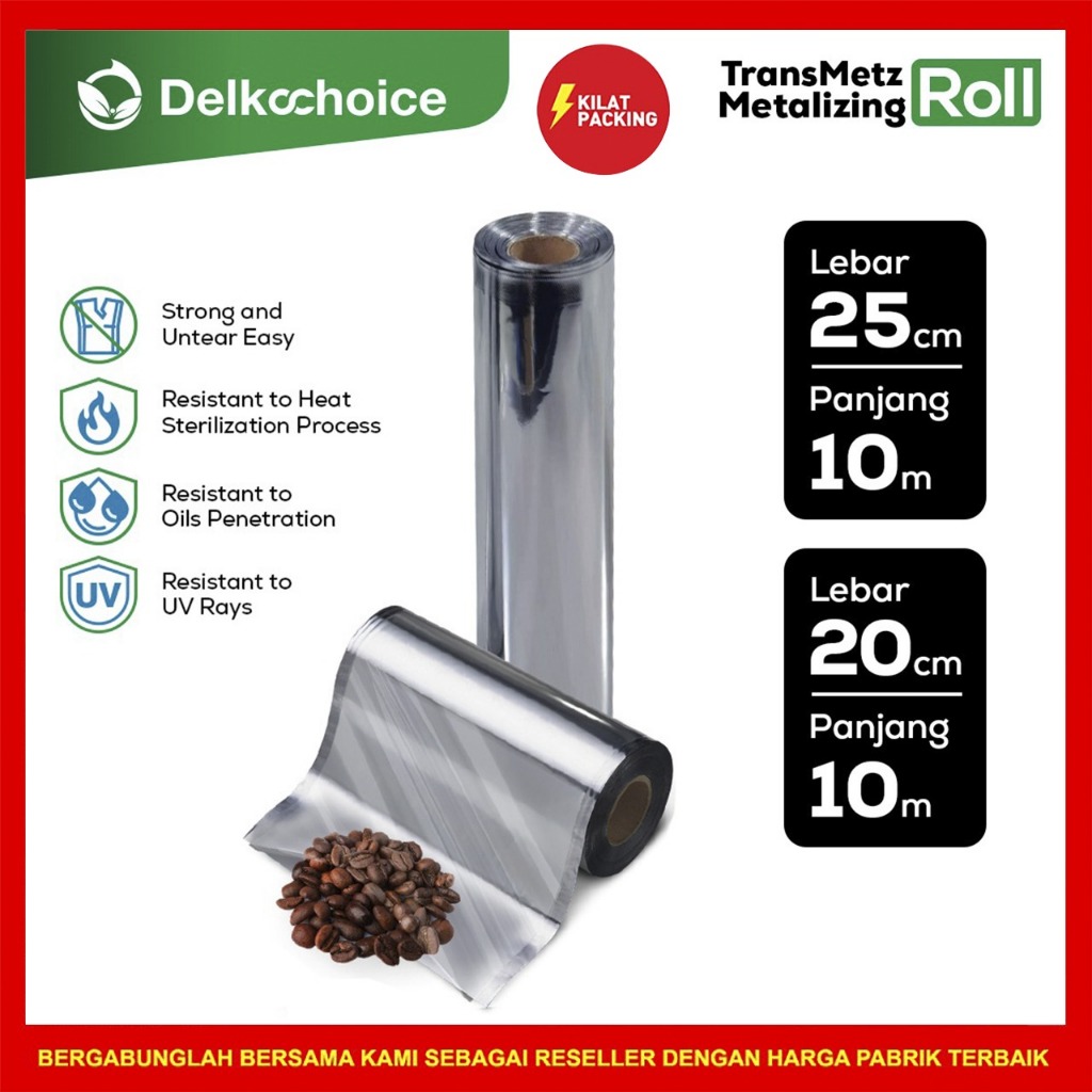Jual Plastik kemasan alumunium foil sachet kombinasi transparant ...