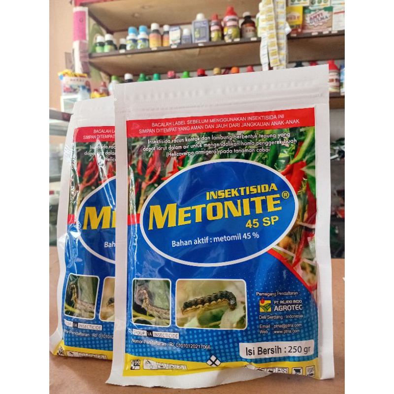 Jual Insektisida Metonite Metomil 45 SP 250 gr Racun Kutu Kutuan dan ...