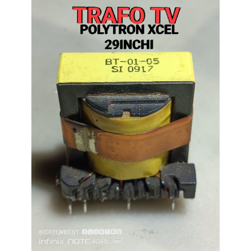 Jual Trafo Tv polytron XCEL 29 inchi Trafo Tv polytron Trafo BT-01-05 ...