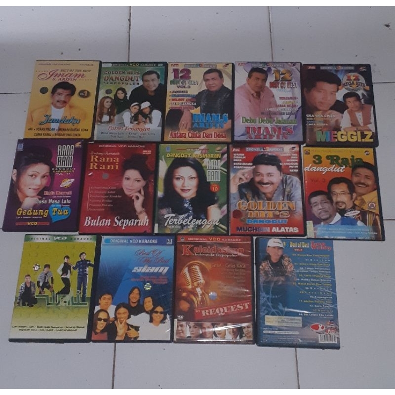 Jual KASET VCD DANGDUT BEKAS | Shopee Indonesia
