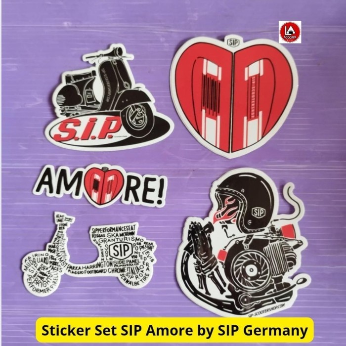 Jual Sticker Set SIP Amore by SIP Germany | Shopee Indonesia