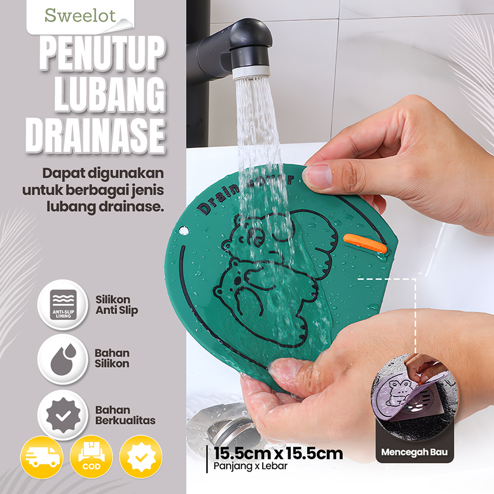 Jual Floor Drain Pewangi Silikon Tikar Saluran Pembuangan Anti Kembali ...