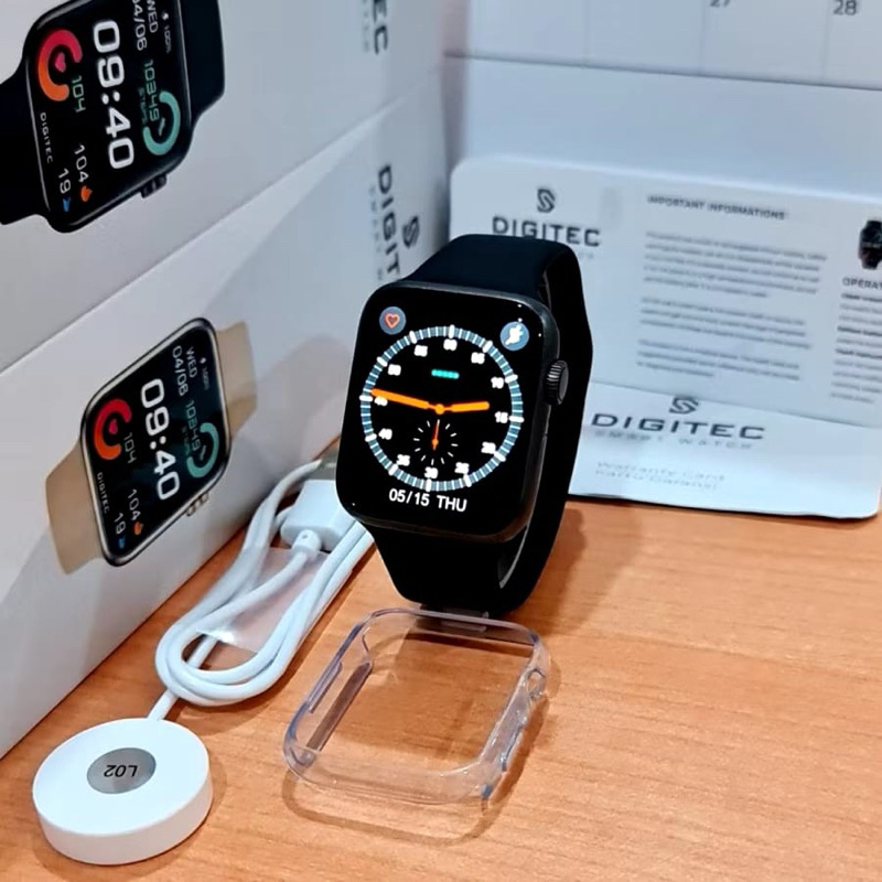 Jual Jam Tangan Smartwatch Digitec Vision Mini Original Strap Rubber ...