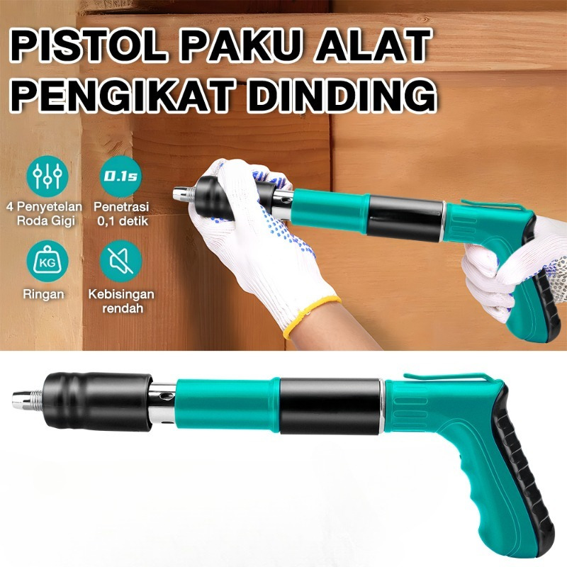 Jual Mini Stampset Mesin Stamp Alat Tembak Paku 7.3mm Beton Besi ...