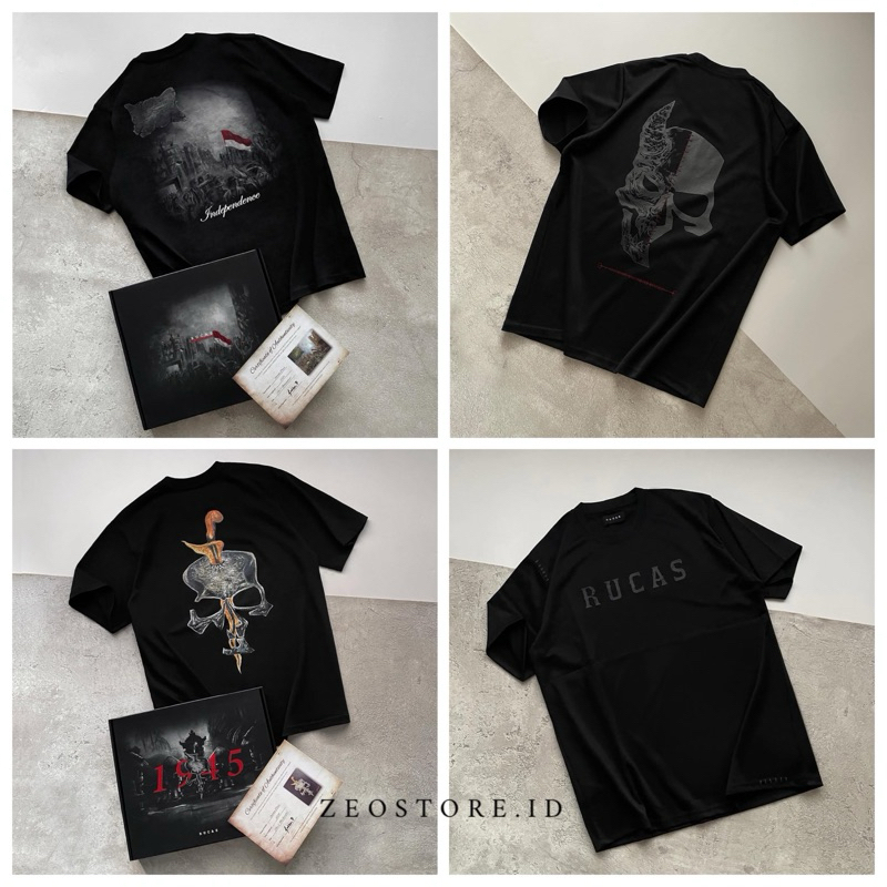 Jual (ORIGINAL 100%) RUCAS - Initial Black / Rucas x Sadikin ...