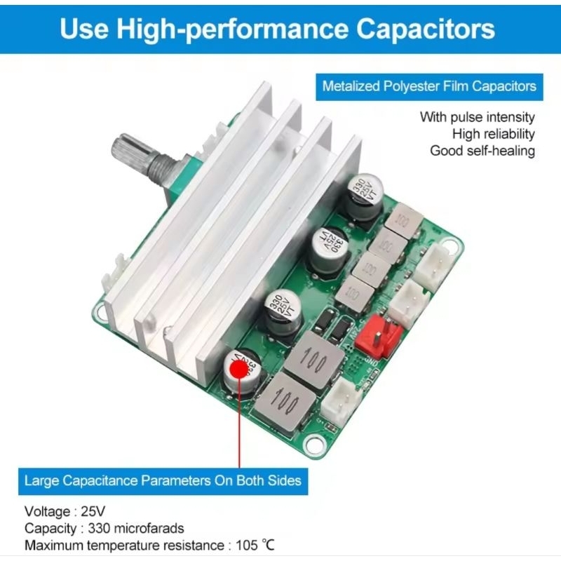 Jual TPA 3116 D2 Power Amplifier Board 2.1 Subwoofer | Shopee Indonesia