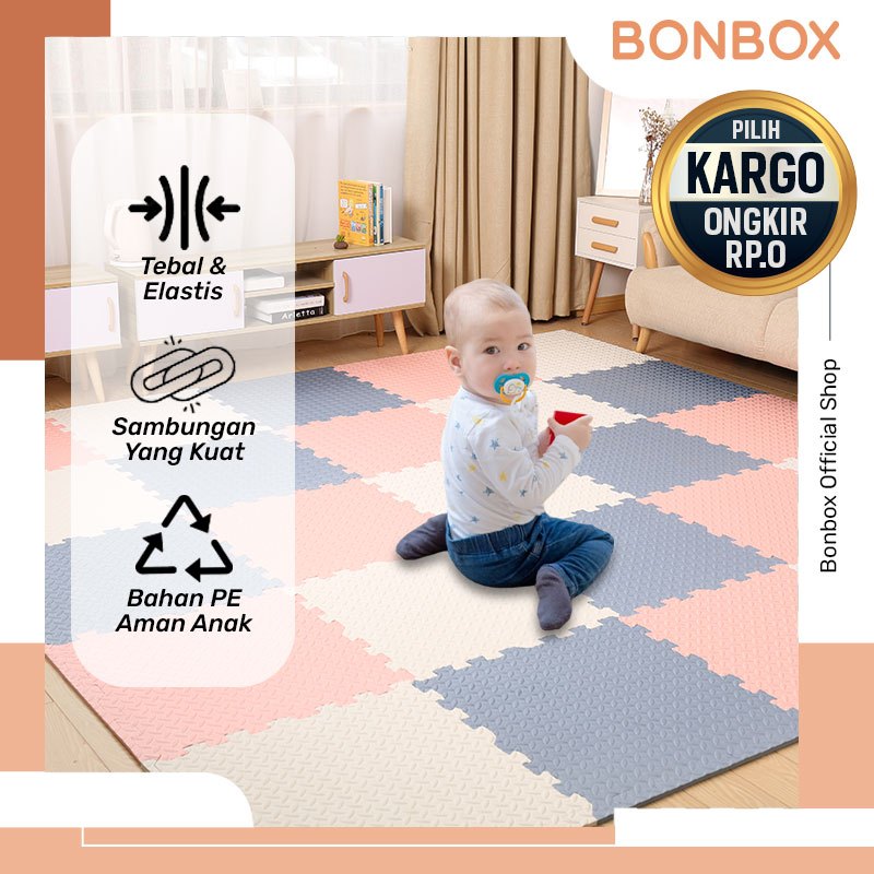 Jual BONBOX 30x30CM Matras Puzzle Lantai Evafoam Tebal dan Elastis Alas ...