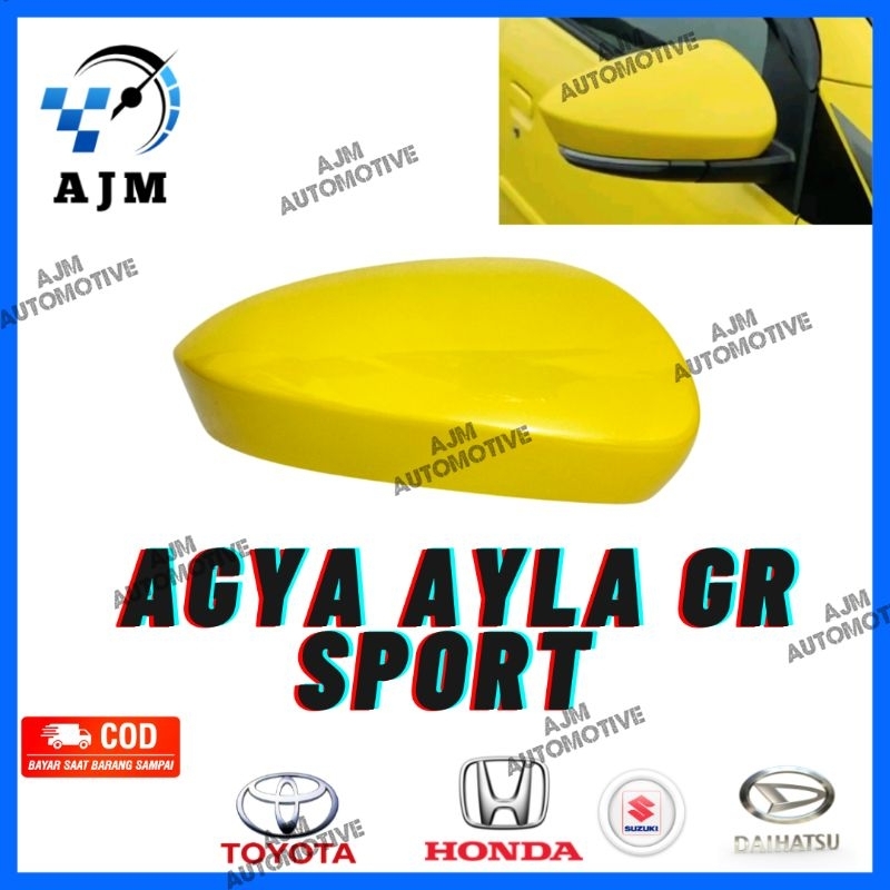 Jual cover spion Agya Ayla facelift TRD GR 2019 2020 2021 2022 2023 ...
