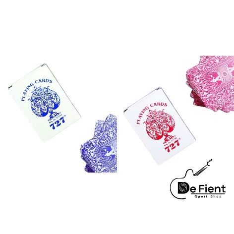 Jual Kartu Remi Playing Cards 727 Kertas Playing Card Game | Shopee ...