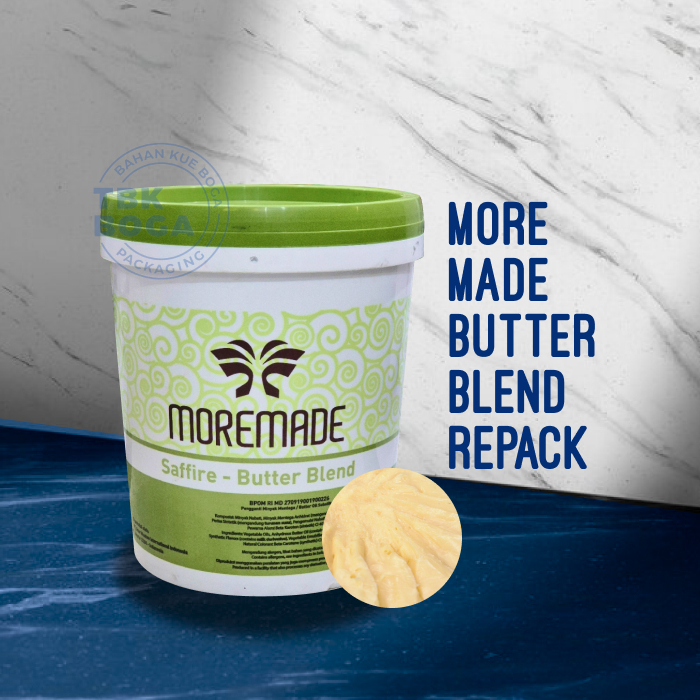 Jual ( Repack ) Moremade Saffire Butter Blend ( 250, 500, 1 kg ...