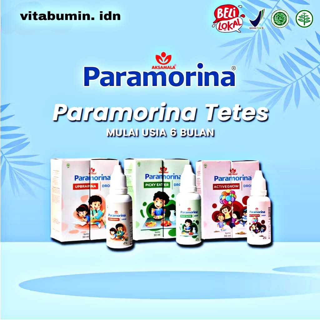 Jual PARAMORINA DROP/ TETES - Suplemen dan Multivitamin anak usia 6 ...