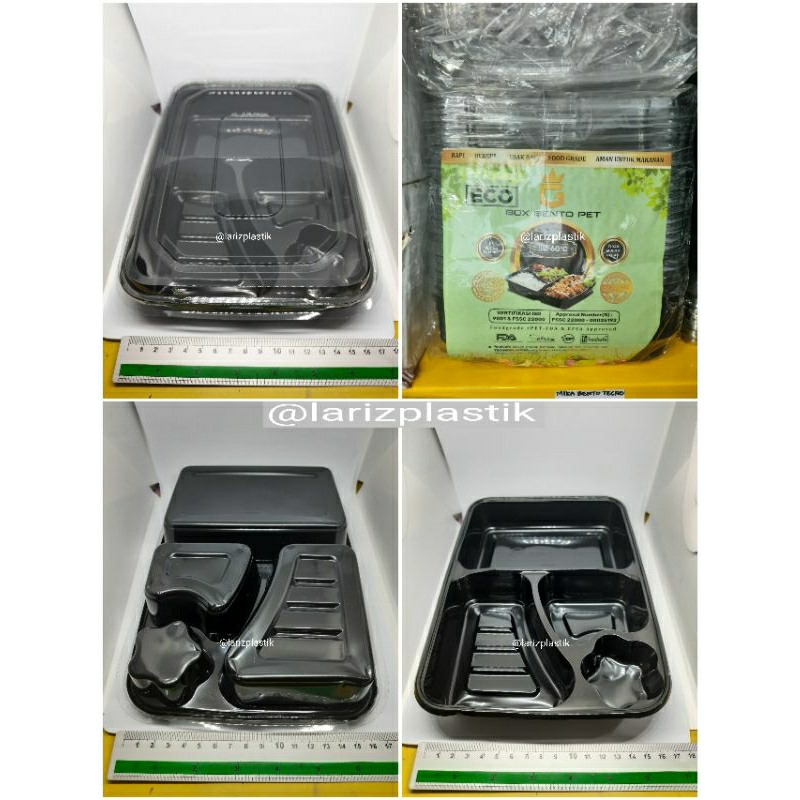 Jual Mika Bento Techno Motif Tebal + tutup Per pack isi 50 pcs | Shopee ...